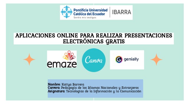 Herramientas para realizar presentacion online gratis at emaze Presentation
