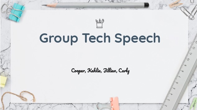 Group Tech Speech at emaze Presentation