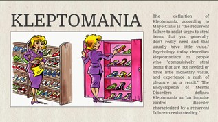 Kleptomania (psychology) at emaze Presentation