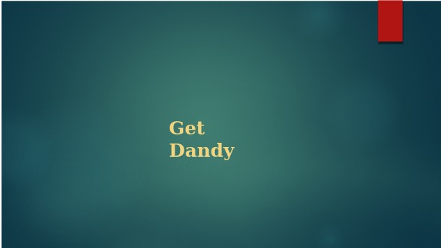 get dandy at emaze Presentation