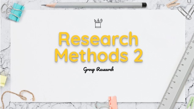 Research Methods 2 at emaze Presentation