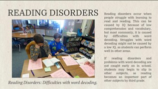 Reading Disorders at emaze Presentation