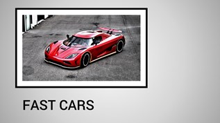 Fast cars at emaze Presentation