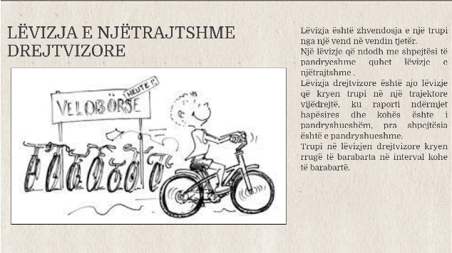 Levizja e njetrajtshme drejtvizore at emaze Presentation