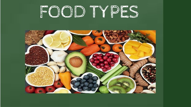 FOOD TYPES at emaze Presentation