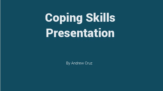 Coping skills project at emaze Presentation
