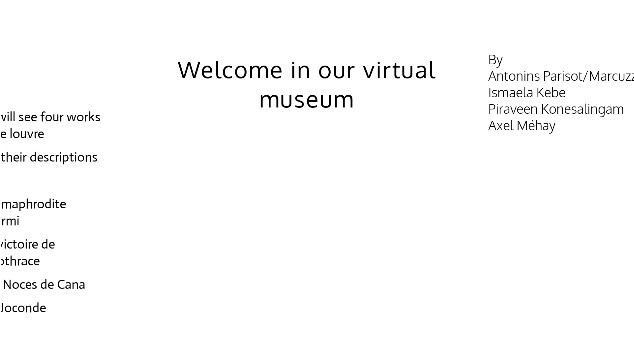 Our Virtual Museum at emaze Presentation