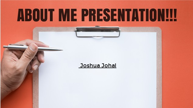 About Me Presentation!!! at emaze Presentation