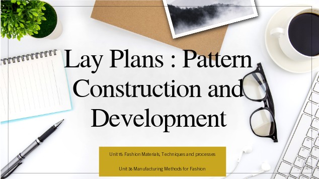 Layplans : Pattern construction and realism at emaze Presentation