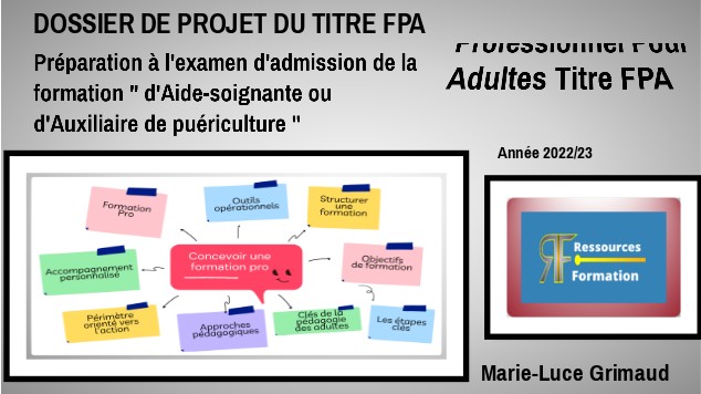 dossier projet FPA at emaze Presentation