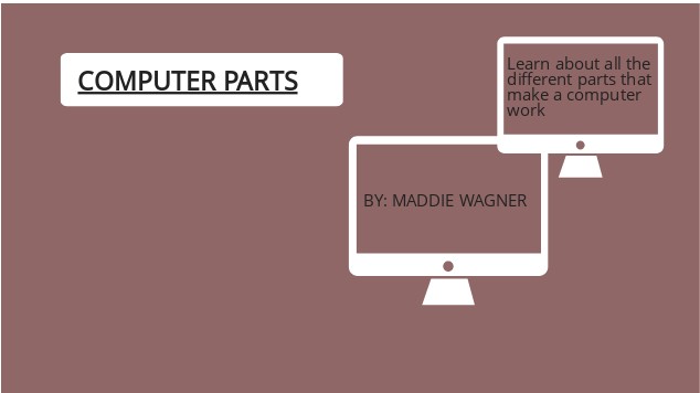 Computer Parts at emaze Presentation