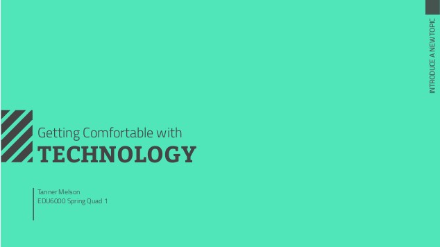 Familiar with Technology at emaze Presentation