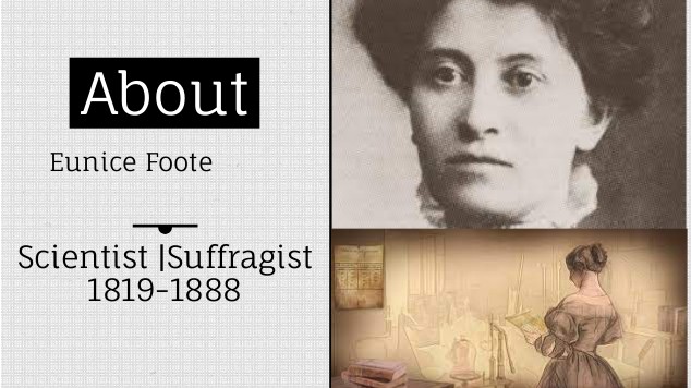 Eunice Foote at emaze Presentation