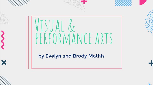 Visual & Performance Arts at emaze Presentation
