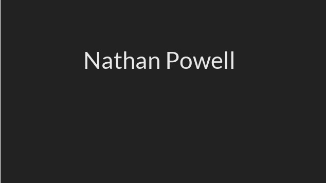 Nathan Powell at emaze Presentation