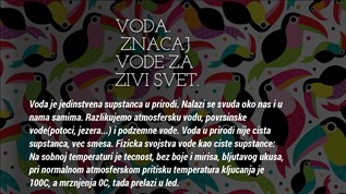 VODA. ZNACAJ VODE ZA ZIVI SVET. at emaze Presentation