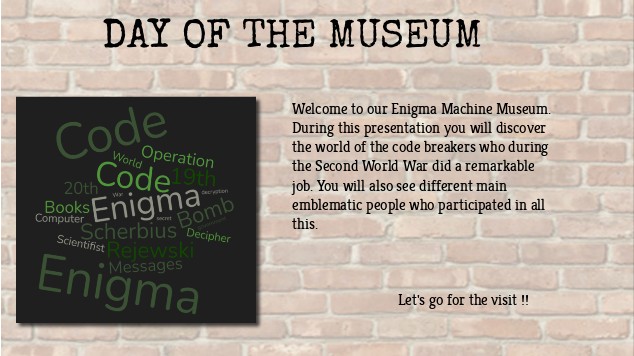 Enigma Machine at emaze Presentation