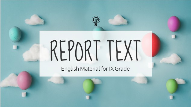 REPORT TEXT at emaze Presentation