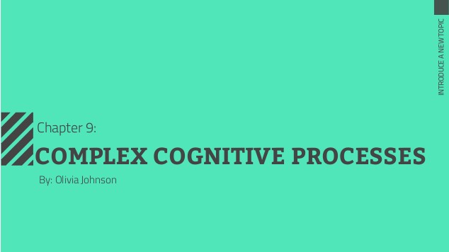 Complex Cognitive Processes at emaze Presentation
