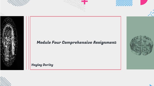 Module Four Comprehensive Assignment at emaze Presentation