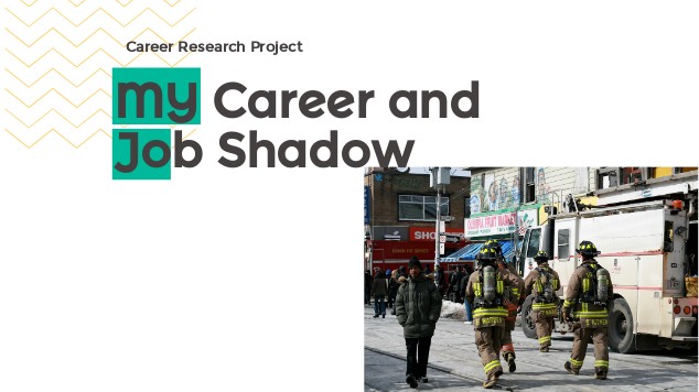 MY Career and Job Shadow at emaze Presentation