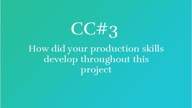 How did your production skills develop throughout this at emaze Presentation
