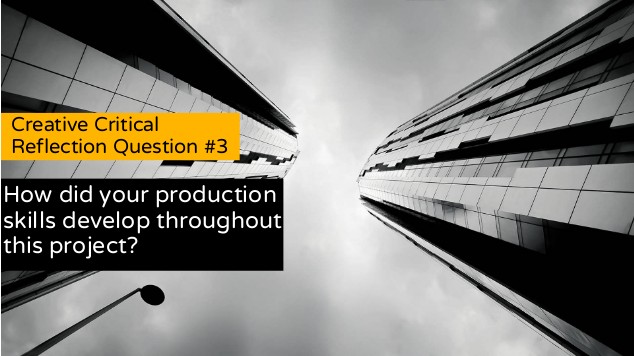 Creative Critical Reflection Question #3 at emaze Presentation