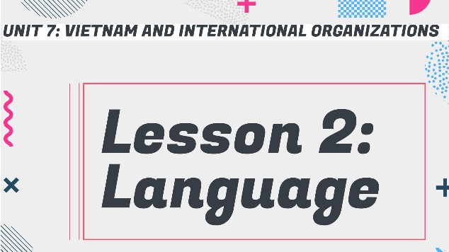 Unit 7: Language at emaze Presentation