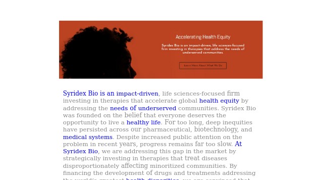 Investing in Therapies that Accelerate Health Equity at emaze Presentation