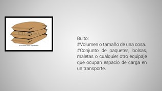 tipo de bultos at emaze Presentation