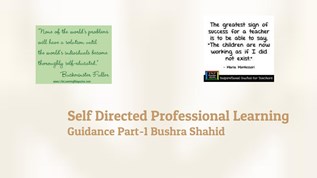 Self-Directed Learning at emaze Presentation