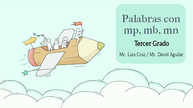 Palabras con "mp", "mb", "mn" at emaze Presentation