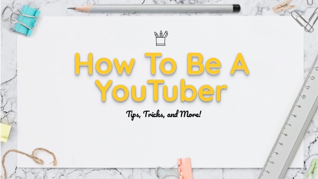 How To Be A YouTuber at emaze Presentation