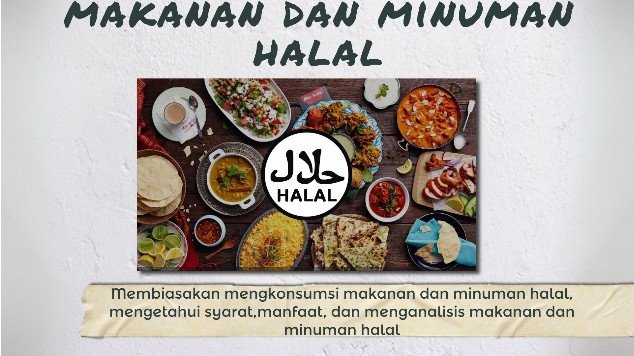 makanan dan minuman halal at emaze Presentation