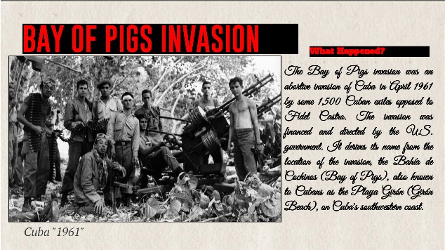 Bay Of Pigs invasion at emaze Presentation