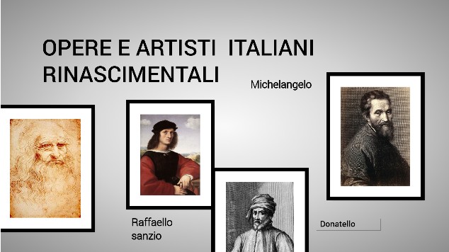 artisti italiani Rinascimentali at emaze Presentation