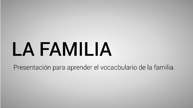 La familia at emaze Presentation