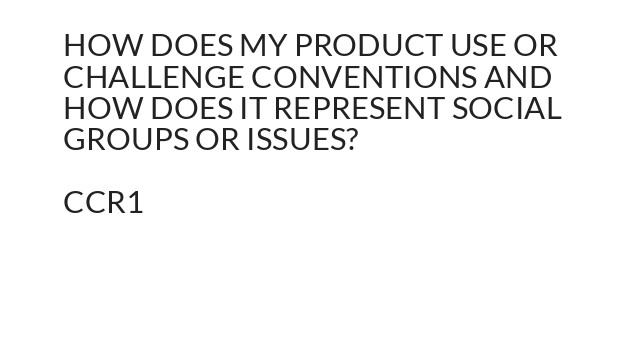 HOW DOES MY PRODUCT USE OR CHALLENGE CONVENTIONS AND HOW at emaze ...