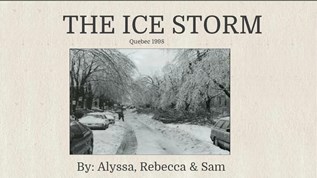ice storm at emaze Presentation