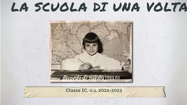 LA SCUOLA DI UNA VOLTA at emaze Presentation