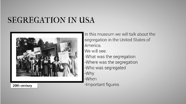 Segregation in usa on emaze