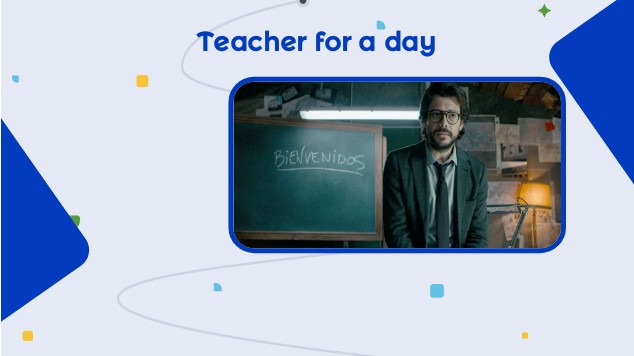 Teacher at emaze Presentation