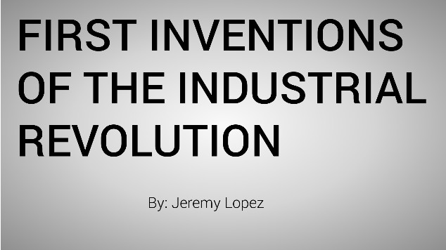 First Inventions at emaze Presentation