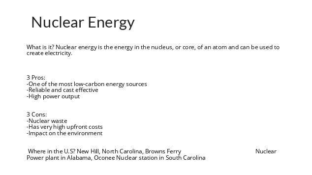 Nuclear Energy at emaze Presentation