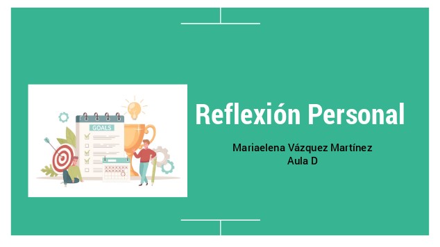 Reflexión Personal at emaze Presentation