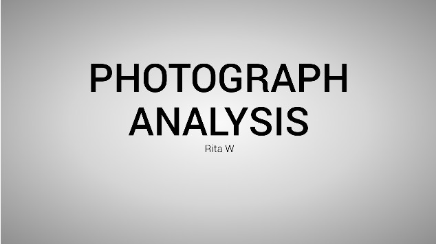 Rita_Koseki Photograph Analysis at emaze Presentation