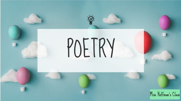 Poetry Vocabulary at emaze Presentation