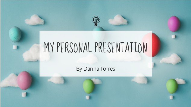 MY PERSONAL PRESENTATION at emaze Presentation