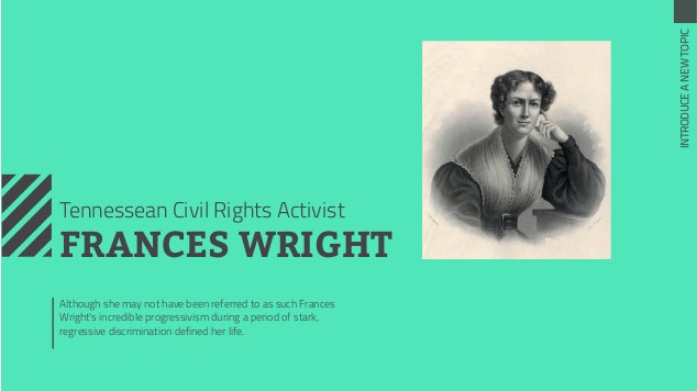 Frances WrigHt at emaze Presentation