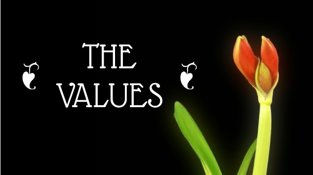 THE VALUES at emaze Presentation